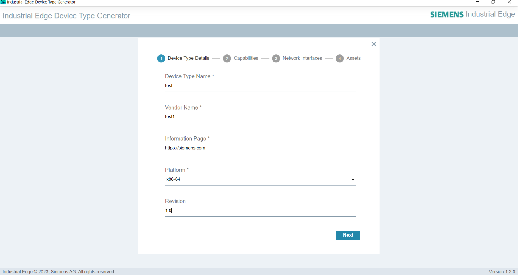 Industrial Edge Device Type Generator - Industrial Edge Documentation