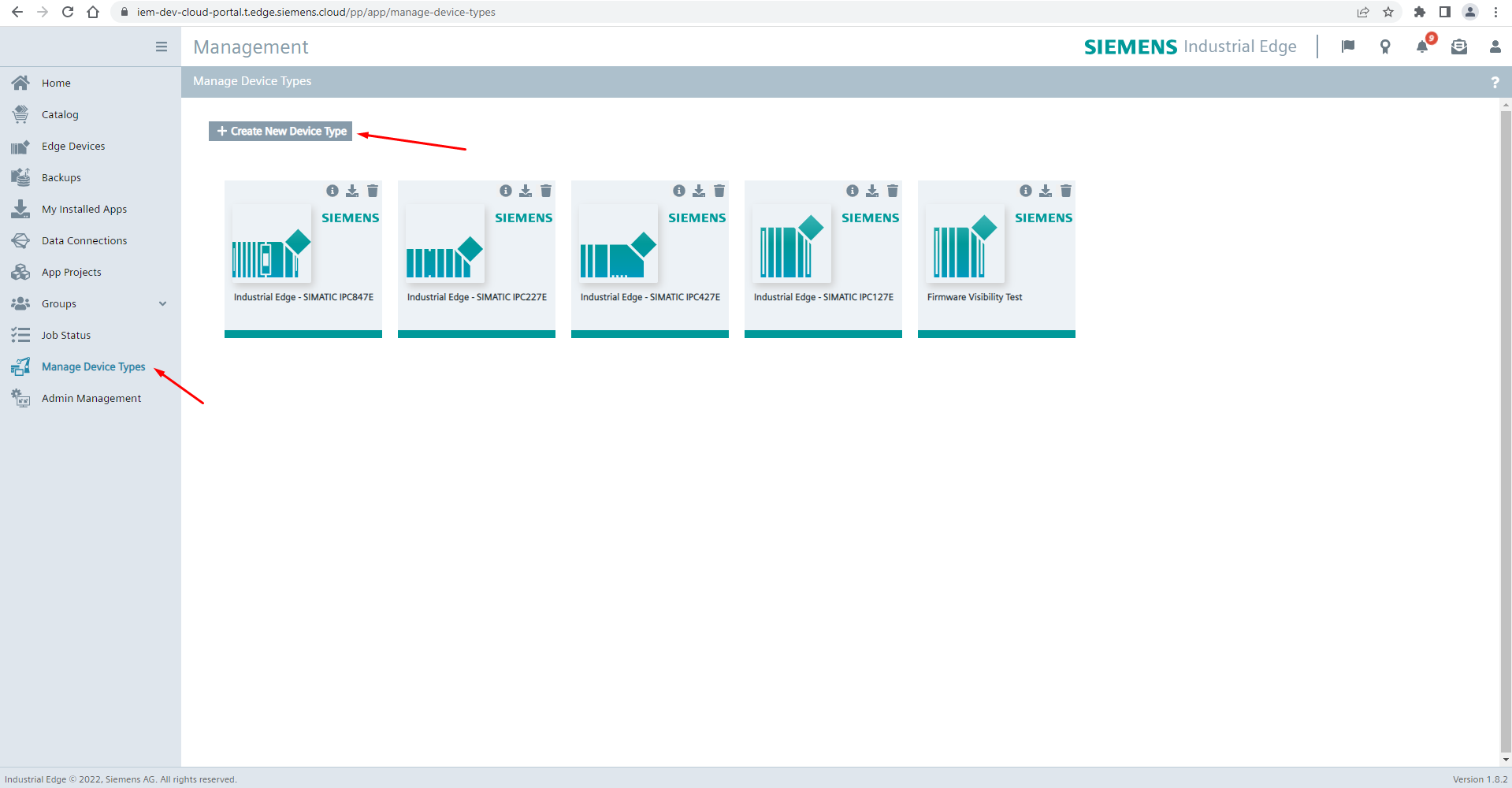 Industrial Edge Device Type Generator - Industrial Edge Documentation