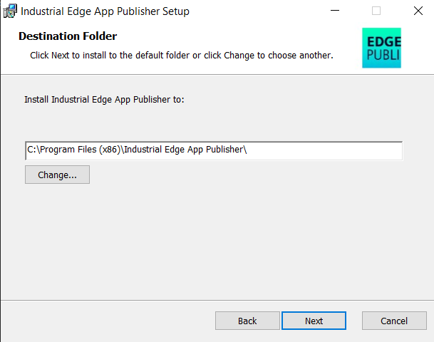 Installing the IE App Publisher - Industrial Edge Documentation