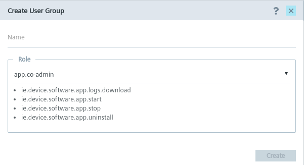 Creating and editing a group - Industrial Edge Documentation