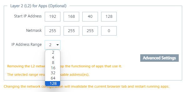 Network and Layer 2 network access - Industrial Edge Documentation