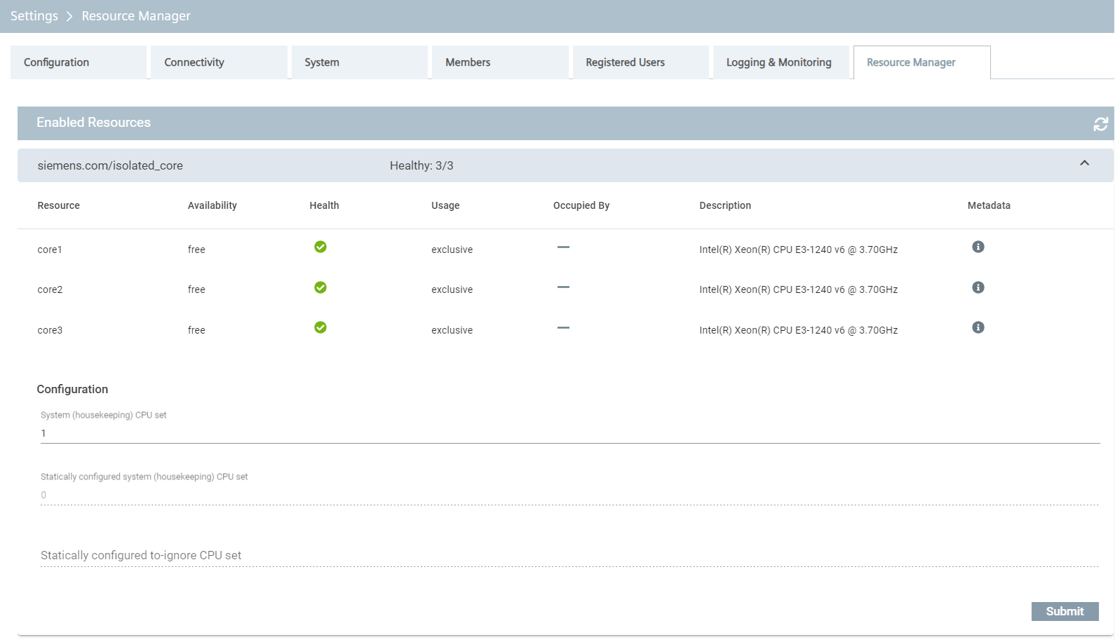 Resource Manager - Industrial Edge Documentation