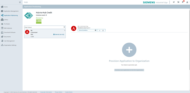 Hub to Hub transfer - Industrial Edge Documentation