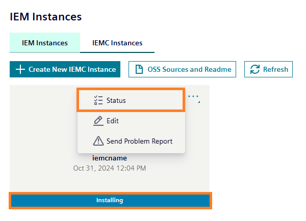 Creating the IEM Cloud Instance - Industrial Edge Documentation