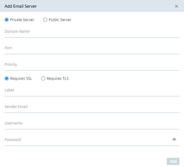 Adding an email server - Industrial Edge Documentation