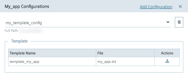 Template Based Configurations Industrial Edge Documentation