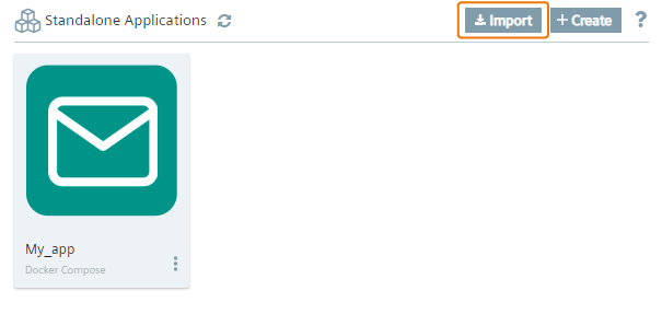 Importing an Edge App to the IE App Publisher - Industrial Edge ...
