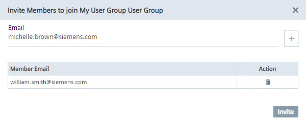 Inviting members - Industrial Edge Documentation