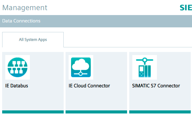 Launching apps configured by a configurator - Industrial Edge Documentation