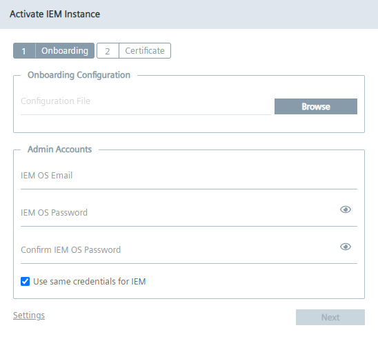 Activating the Industrial Edge Management - Industrial Edge Documentation
