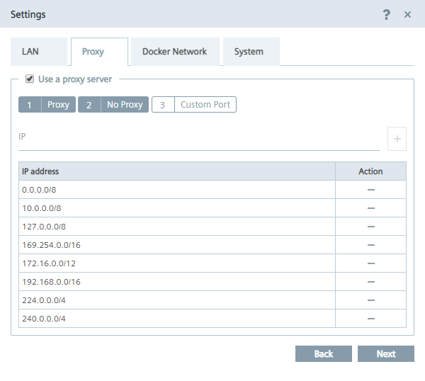 Setting up a proxy server - Industrial Edge Documentation