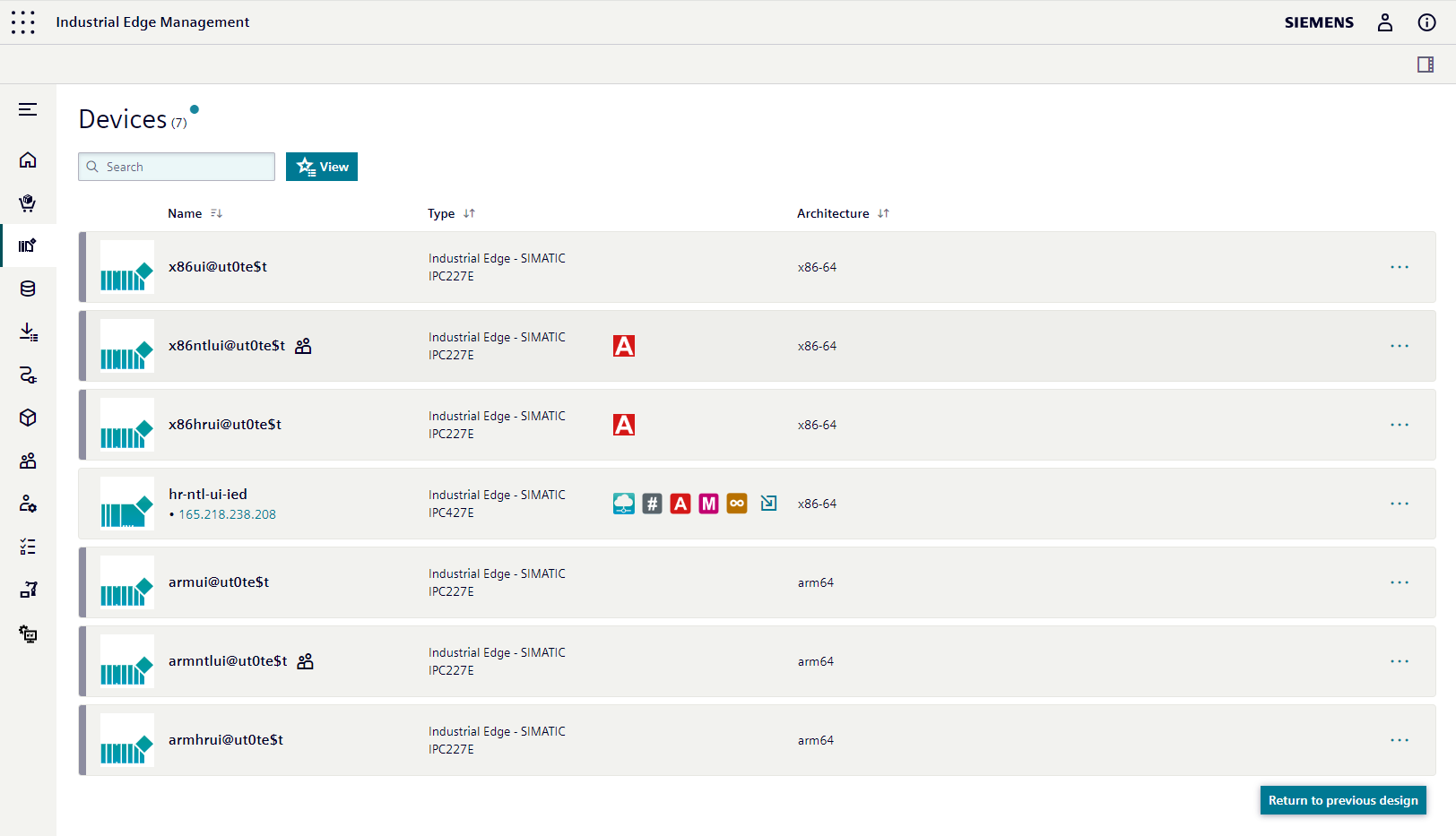 Device Overview Industrial Edge Documentation