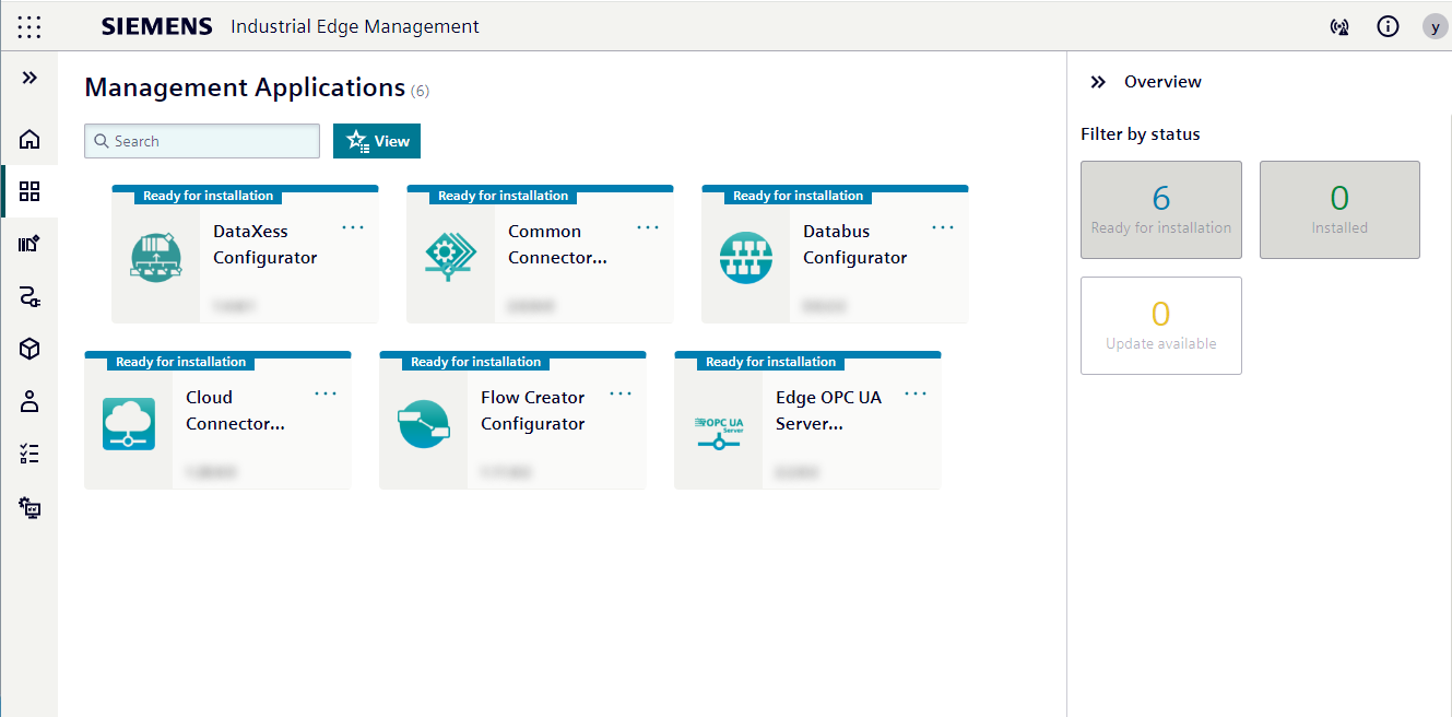 Migration from configurators to Management Applications - Industrial ...
